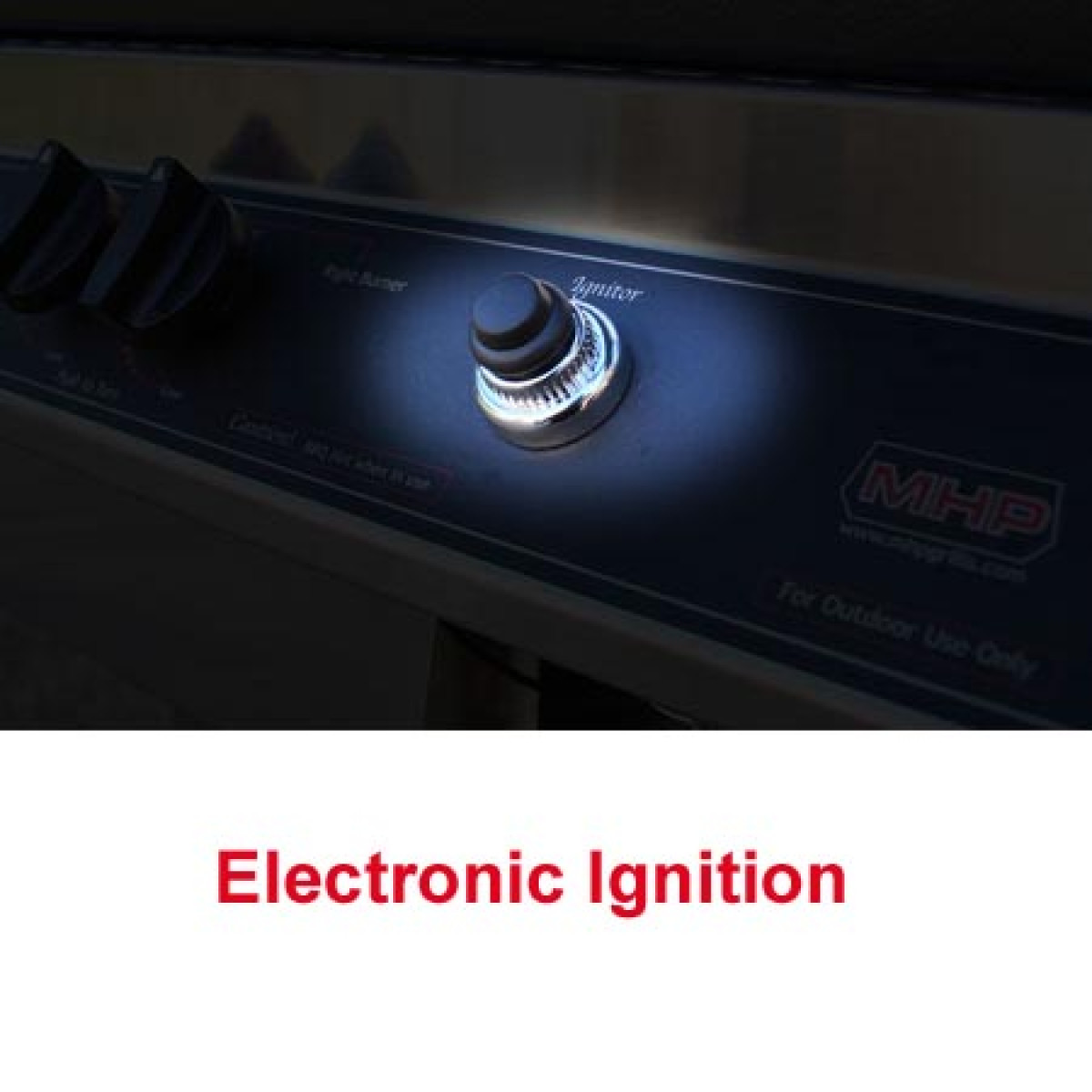 MHP WHRG4DD-NS-NMS2-GS NG Hybrid Built In Grill