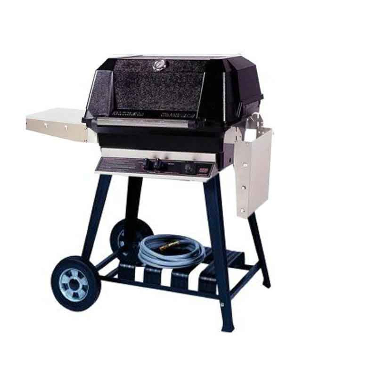 MHP WNK4DD-PS-MPB LP Patio Post Mount Grill