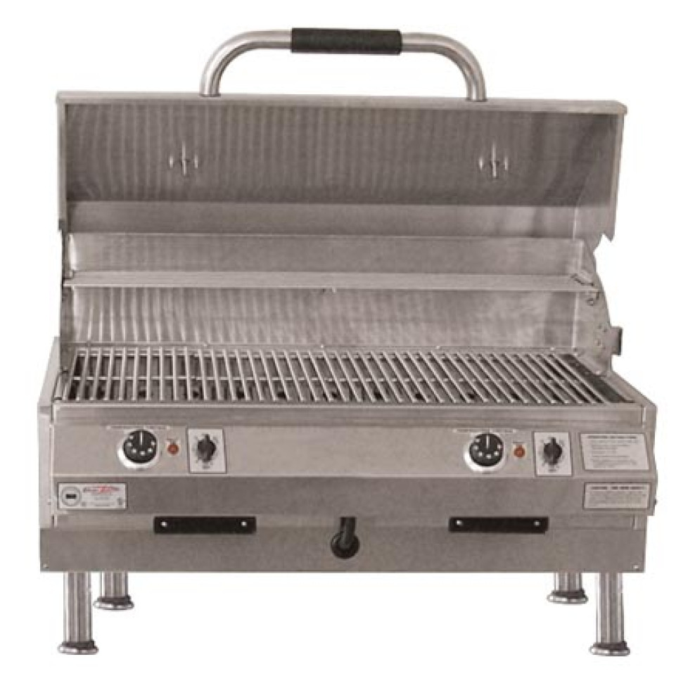 Electri-Chef 4400 Series 32in. Table Top Barbecue Grill w/ Dual Temp ...